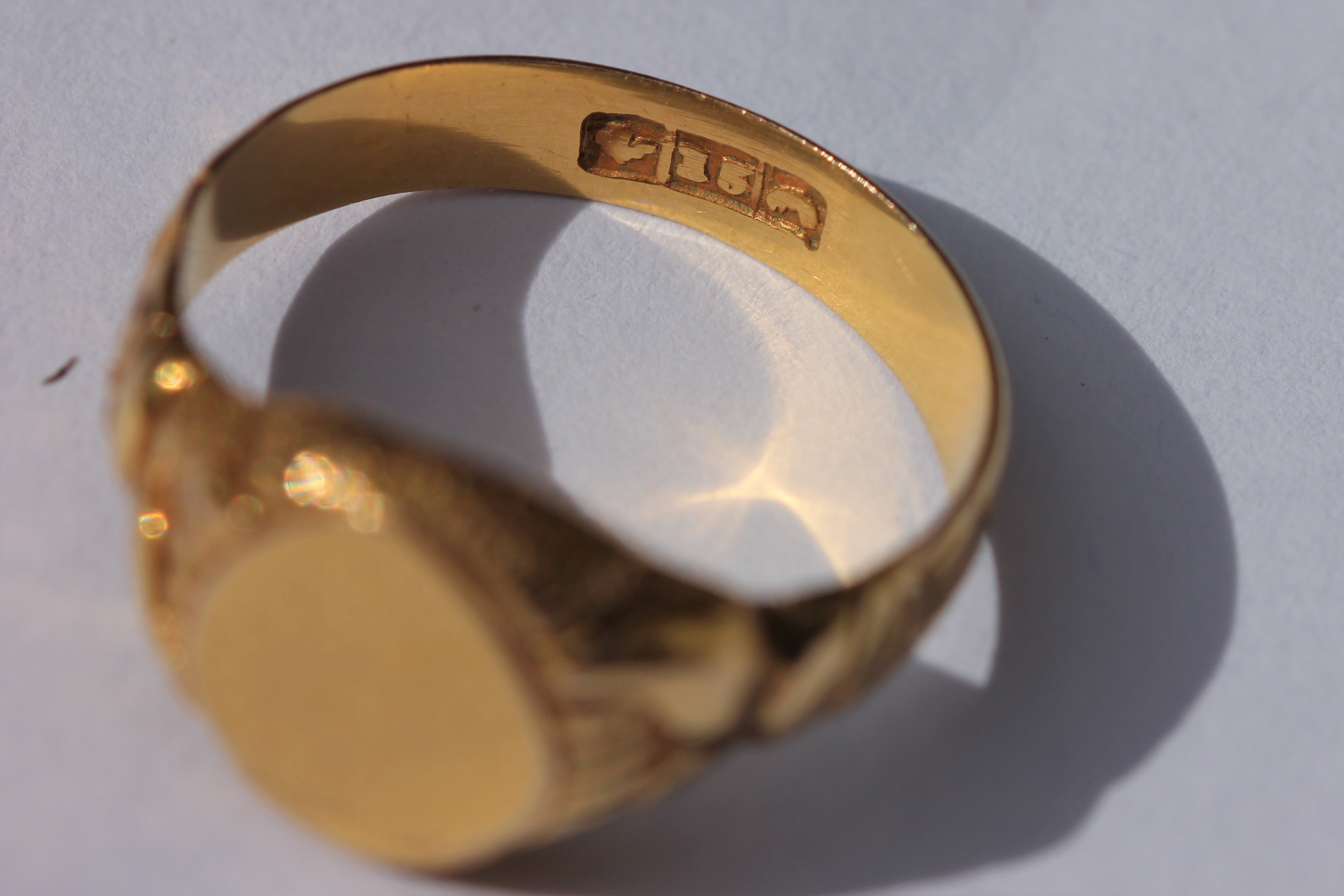 Hallmarks on antique jewellery – navette jewellery