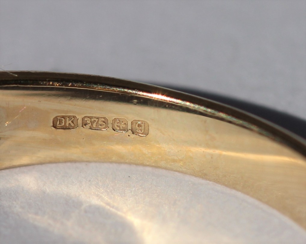 Hallmarks on antique jewellery – navette jewellery