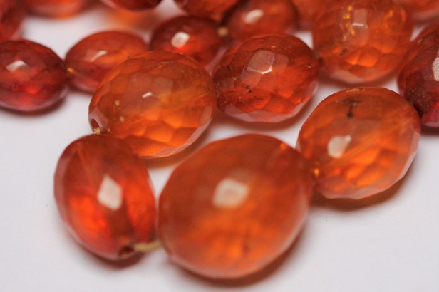 Amber: natural, clarified or pressed – navette jewellery