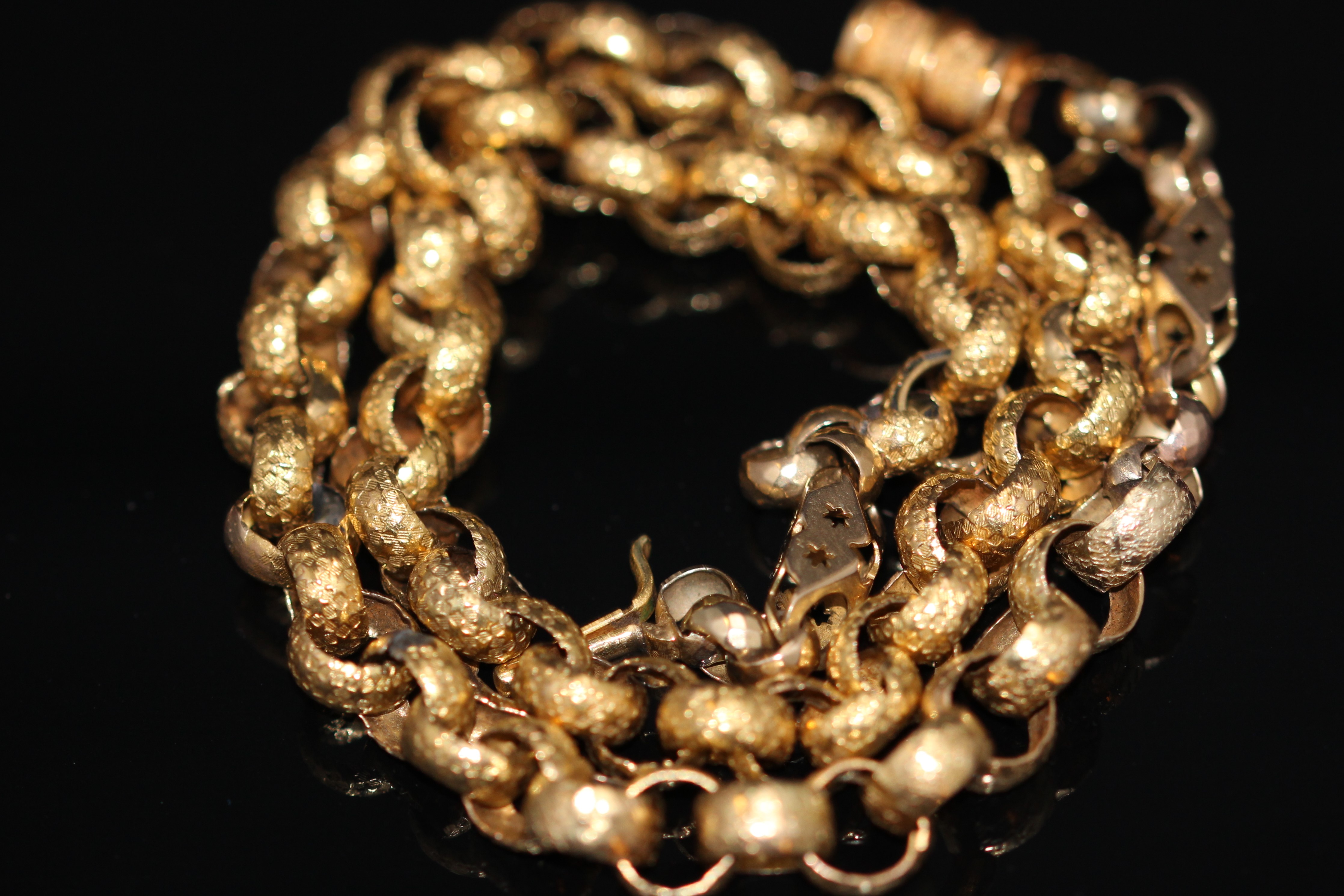 Georgian Chains – 1800 to 1840 – navette jewellery
