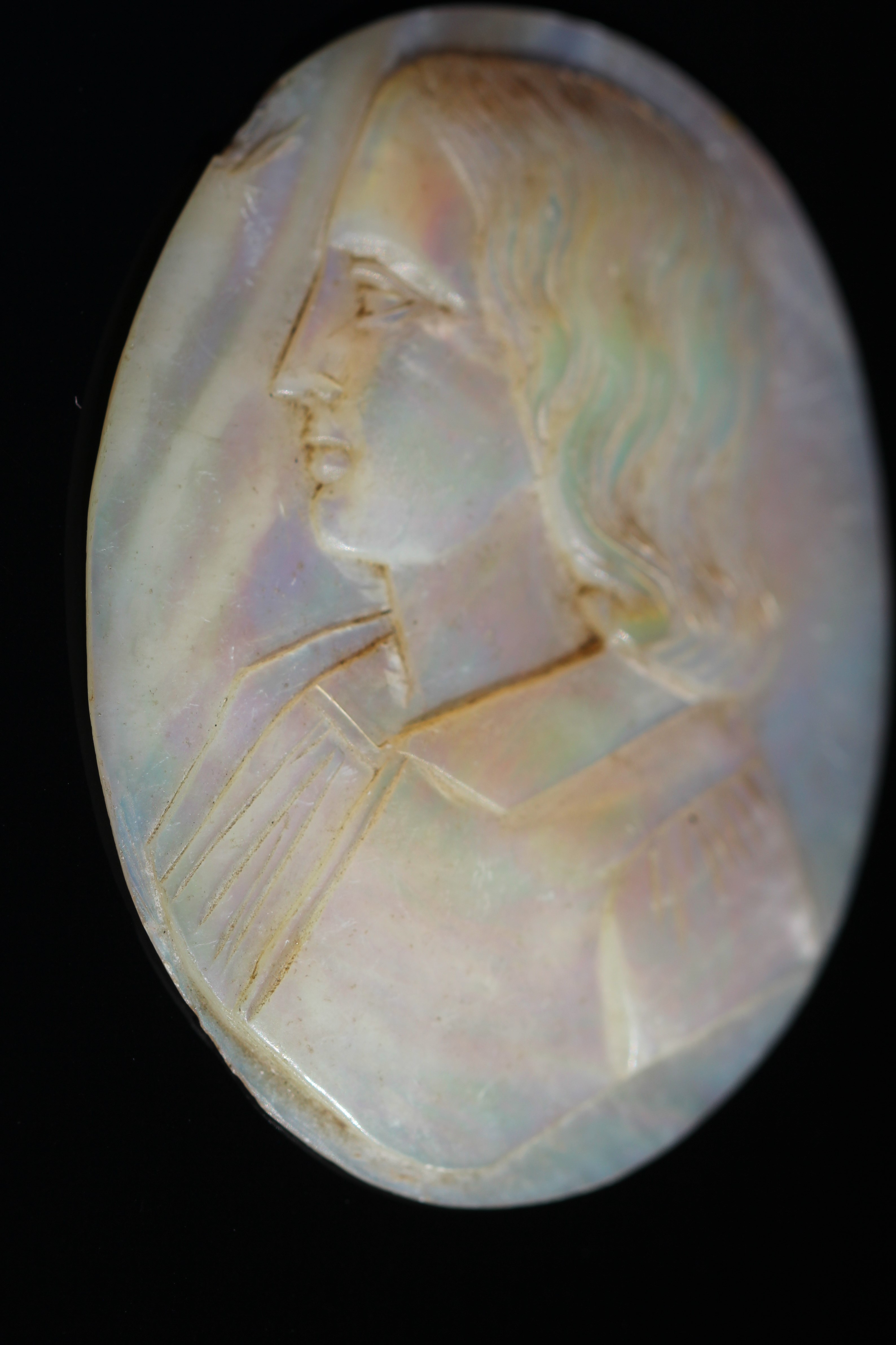 Cameos: Part II – shell – navette jewellery