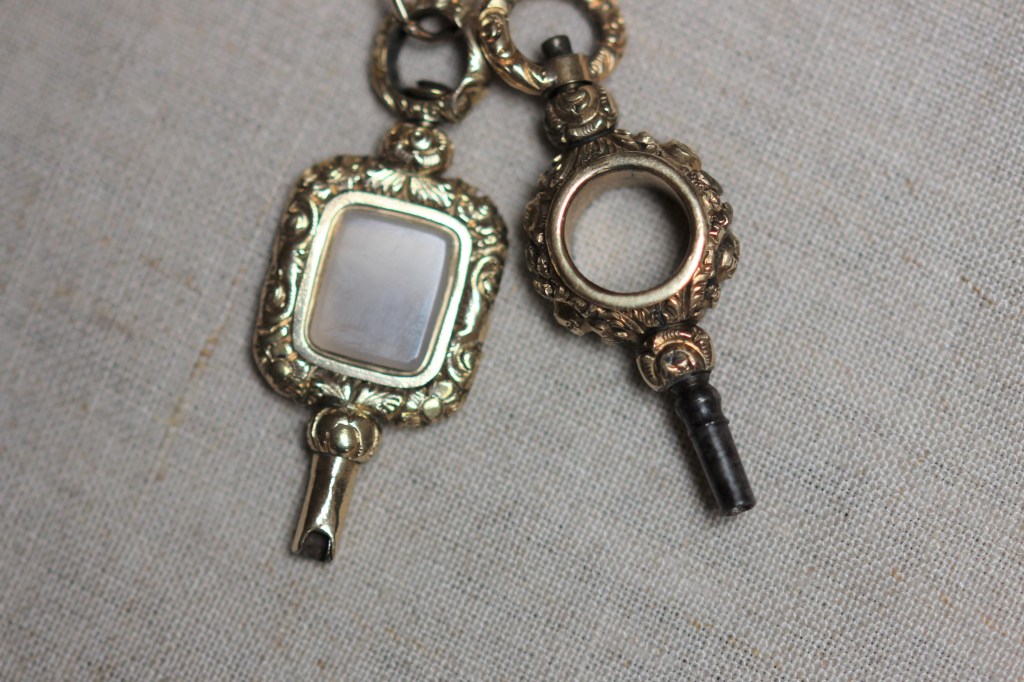Antique watch keys – navette jewellery