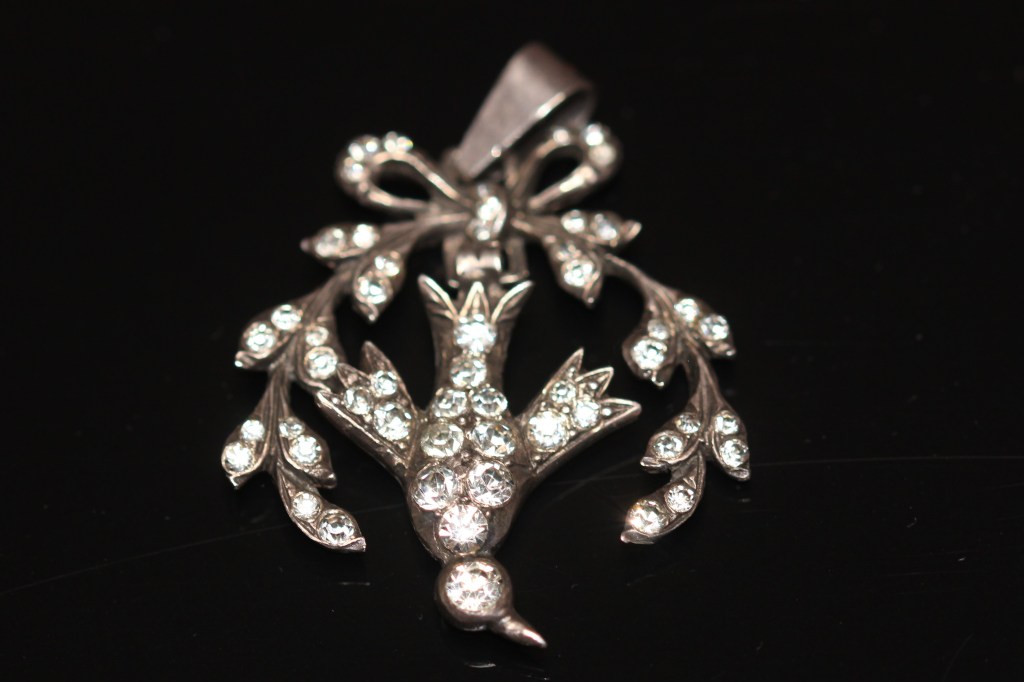 French silver hallmarks – navette jewellery