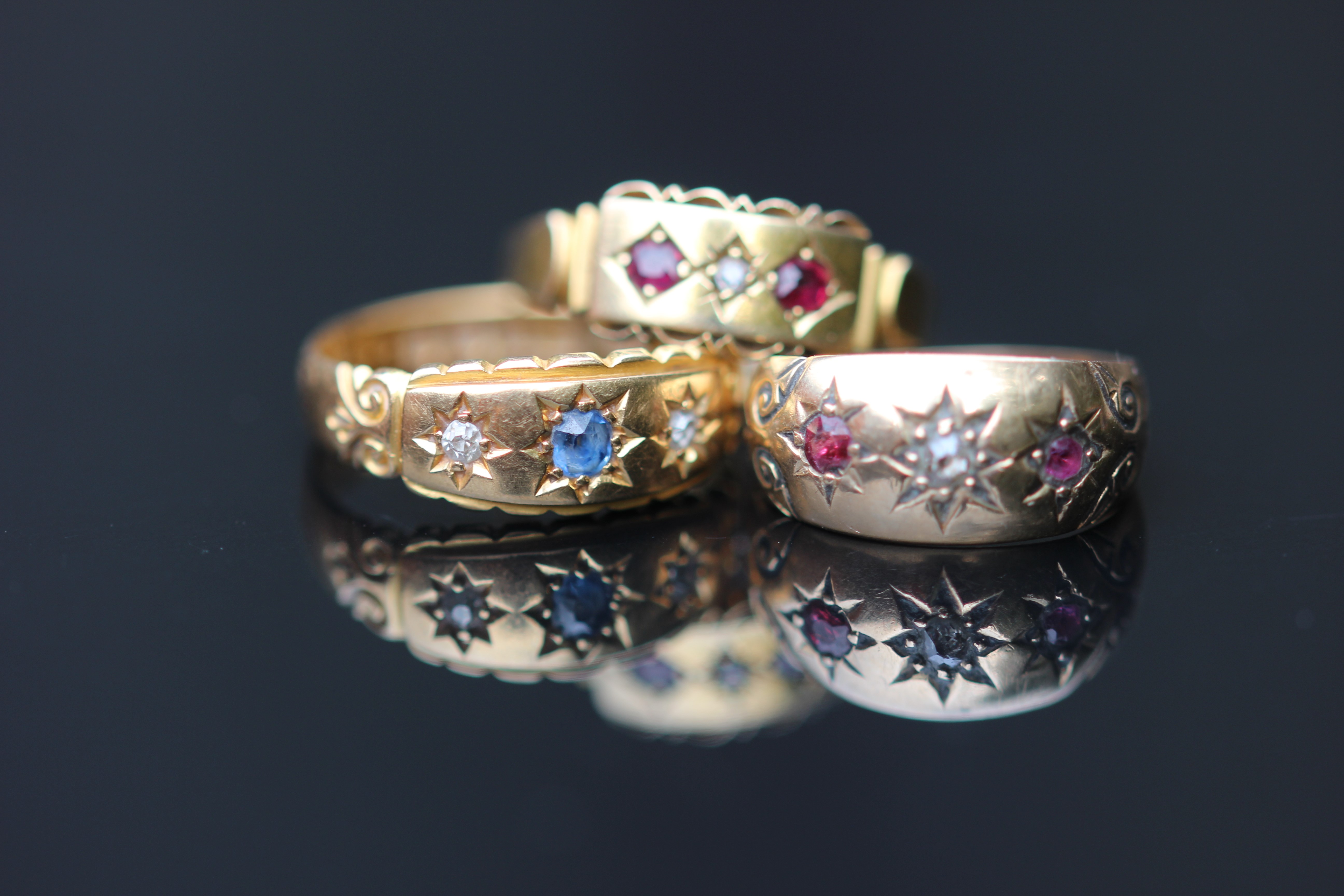 Finger Ring Styles: Part III – late 19th century – navette jewellery