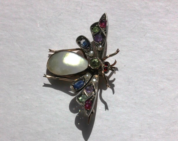 Some Insect Jewellery – navette jewellery