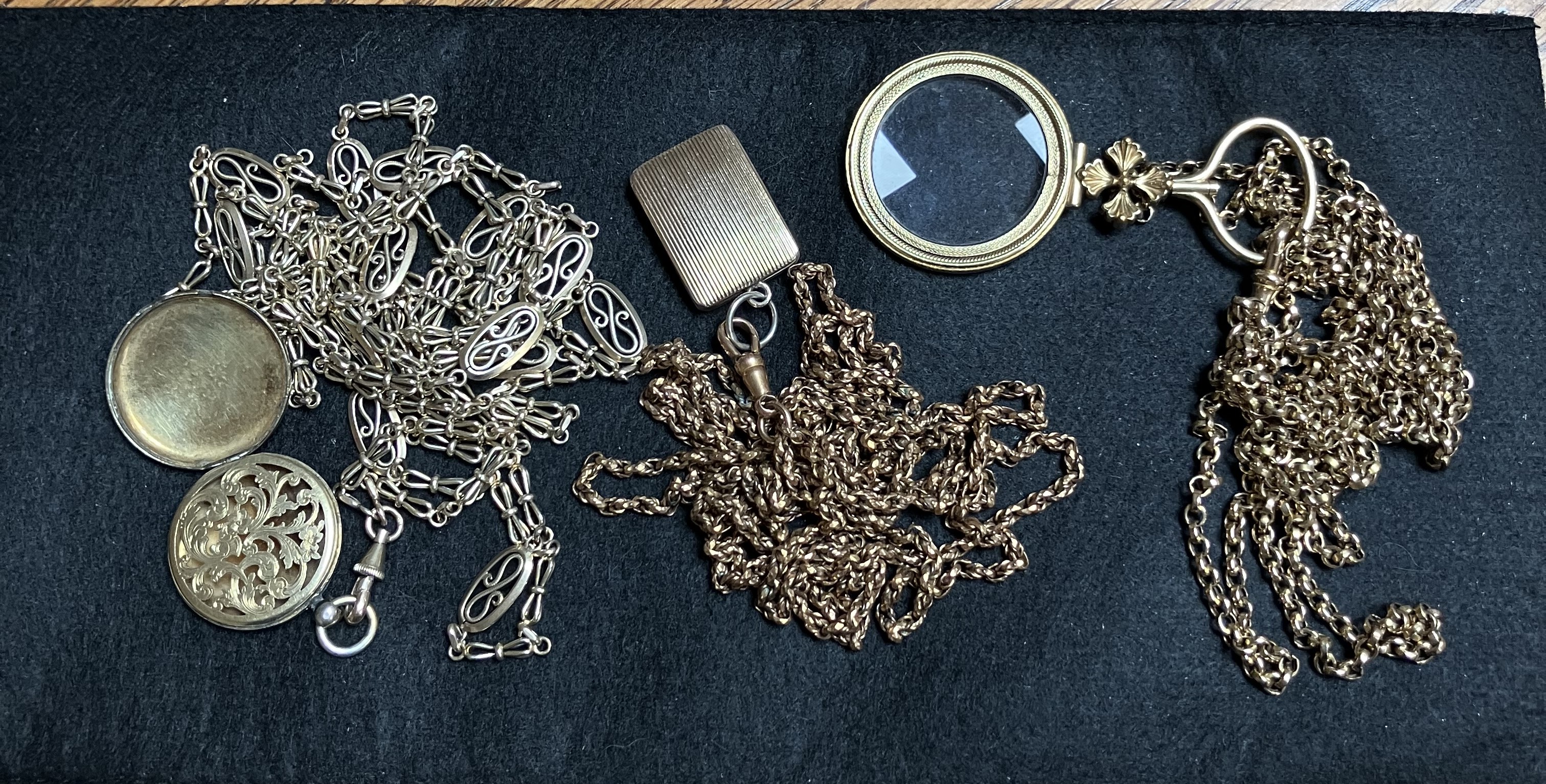 Antique Long Chains – navette jewellery